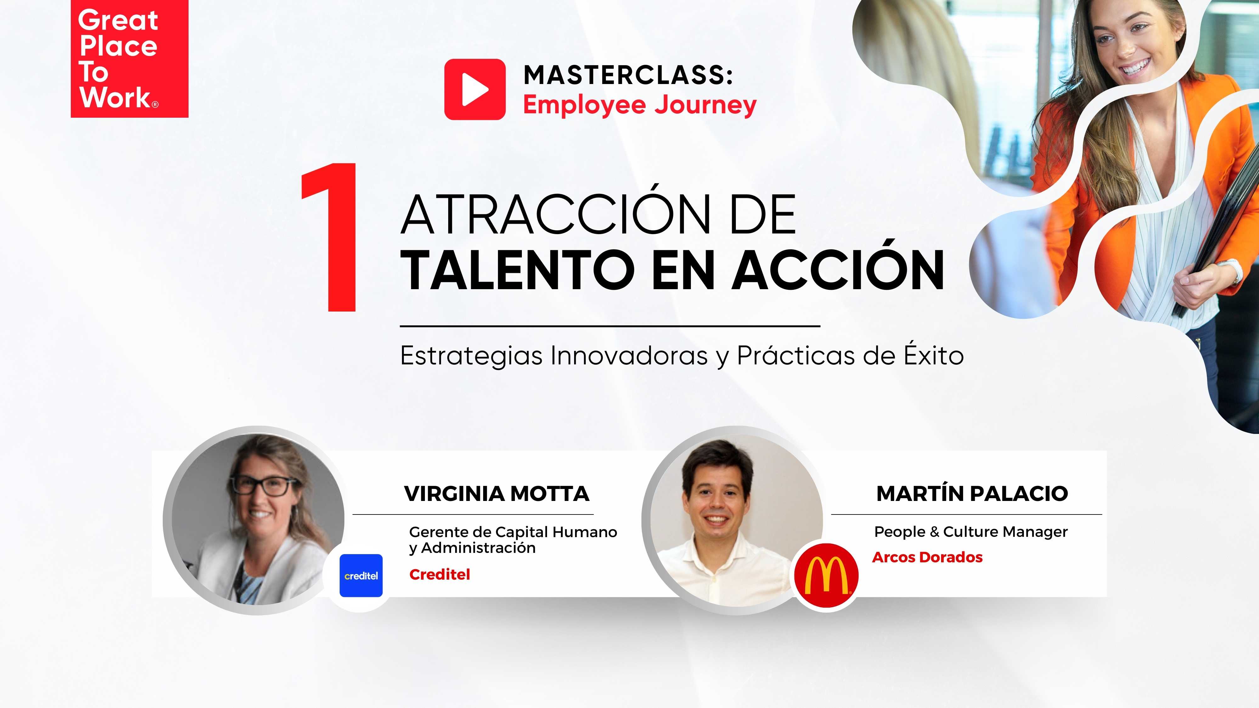 MASTERCLASS Employee Journey - Parte 1. Atracción de Talento en Acción